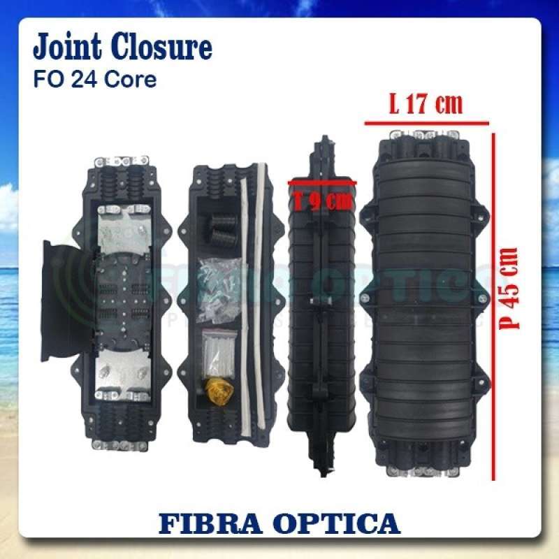 Promo Joint Closure 24 Core | Joint Closure FO 24 Core FTTH Fiber Optic ...