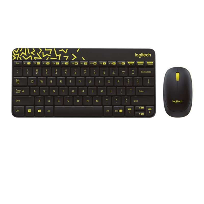Promo Keyboard dan mouse wireless logitech MK240 hitam Diskon 43% di ...