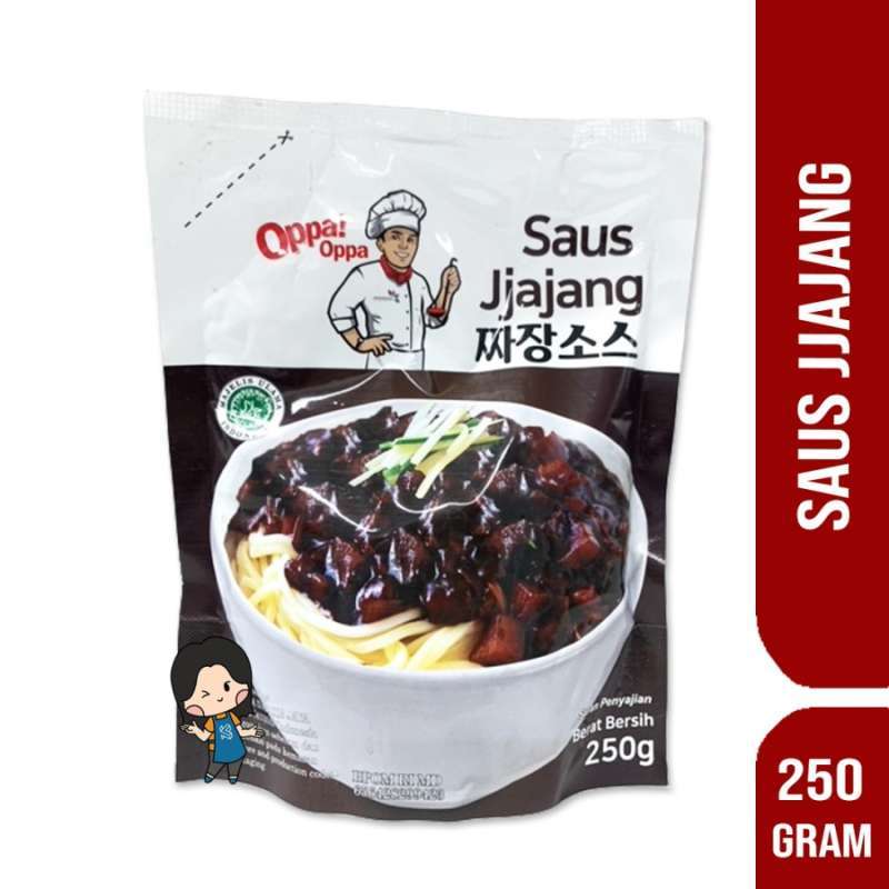 Jual OPPA Korean Jjajang Sauce | Pasta Kedelai Hitam Halal 250 gram di ...