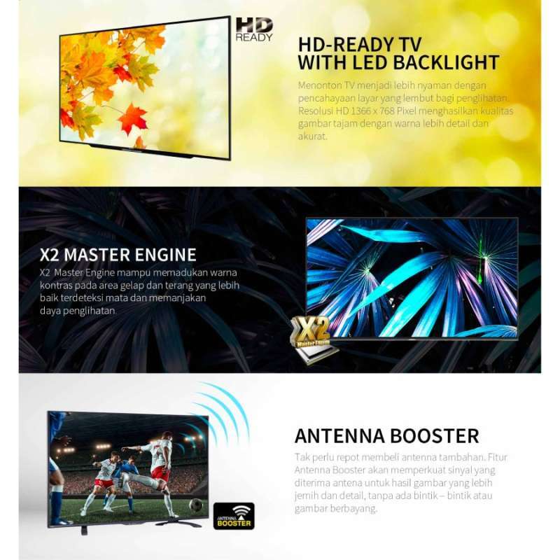 Jual Sharp 42 Inch Led Tv 2t-c42df1i Di Seller Sharp Mobile Official ...