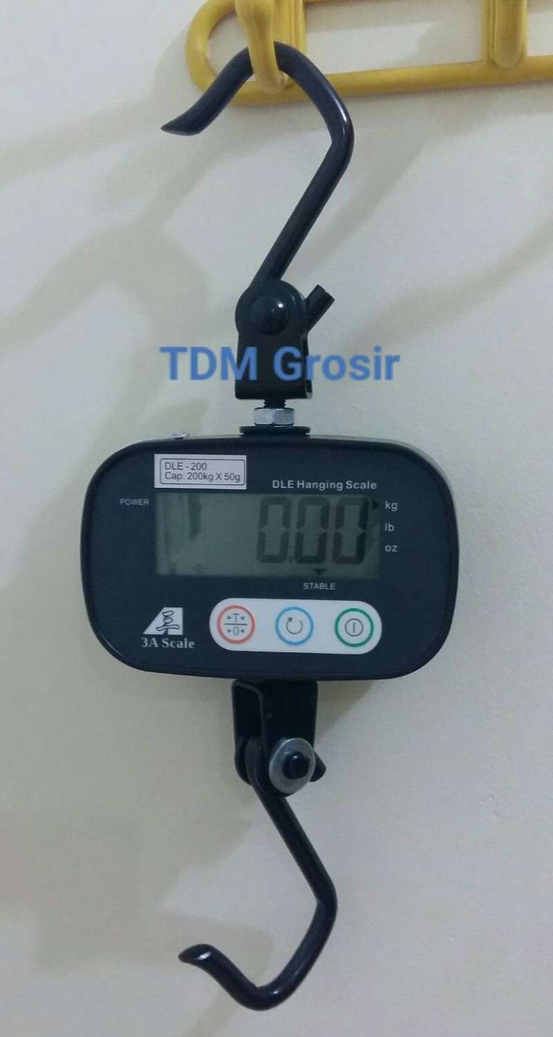 Jual Timbangan Gantung Digital Kapasitas 200 Kg Dle-200 Di Seller Progo Store - Cengkareng Timur ...