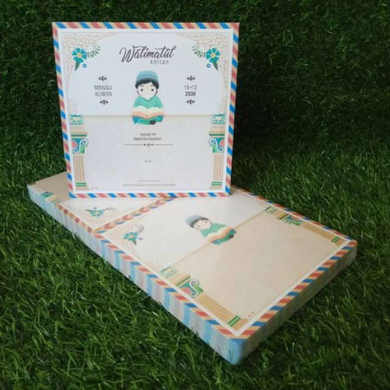 Jual KH126 Blangko Undangan New Khitan KOSONGAN di Seller Nida Card ...