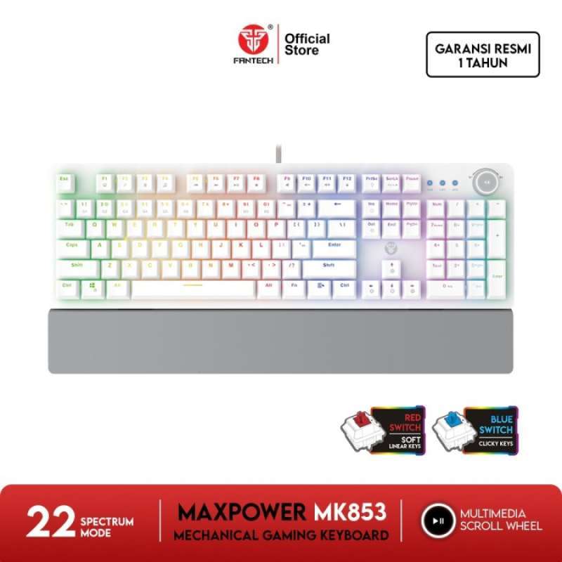 Jual Fantech MAXPOWER MK853 Mechanical Keyboard Gaming SPACE EDITION di Seller Toko Riobrian ...