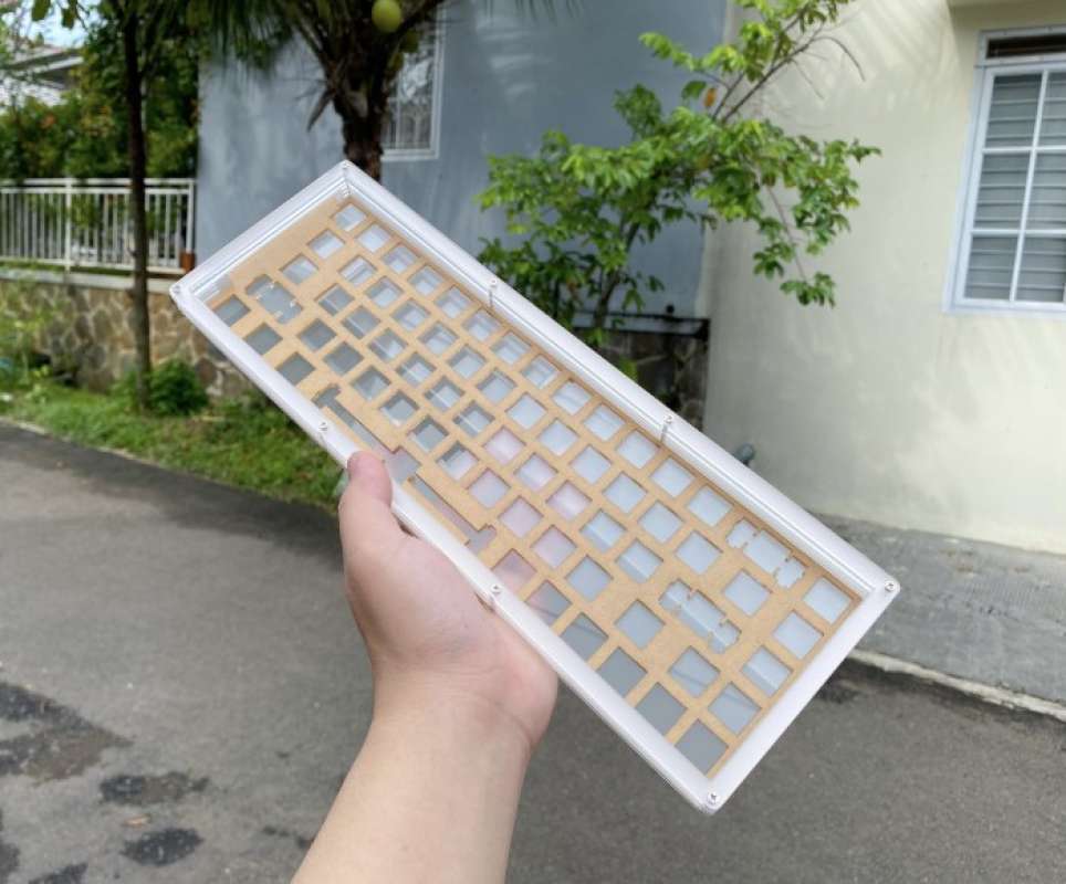 Jual Custom Case Acrylic Voyager68 Mechanical Keyboard di Seller Toko ...