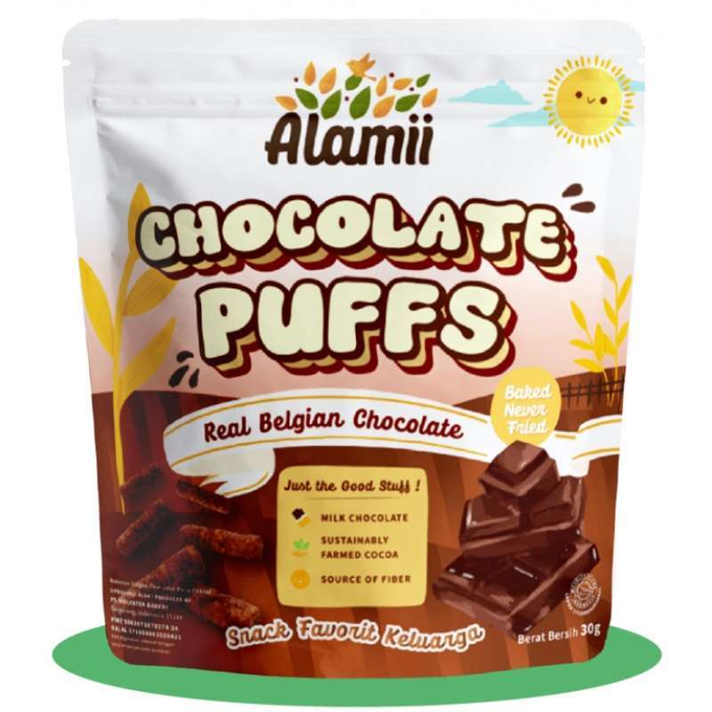 Jual Alamii Puff Snack Anak Sehat Cemilan Anak Usia 1 Tahun Keatas ...