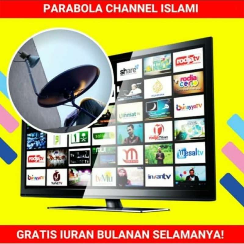 Jual Antena Parabola Mini RODJA & TV ISLAM di Seller NEW VISION ...