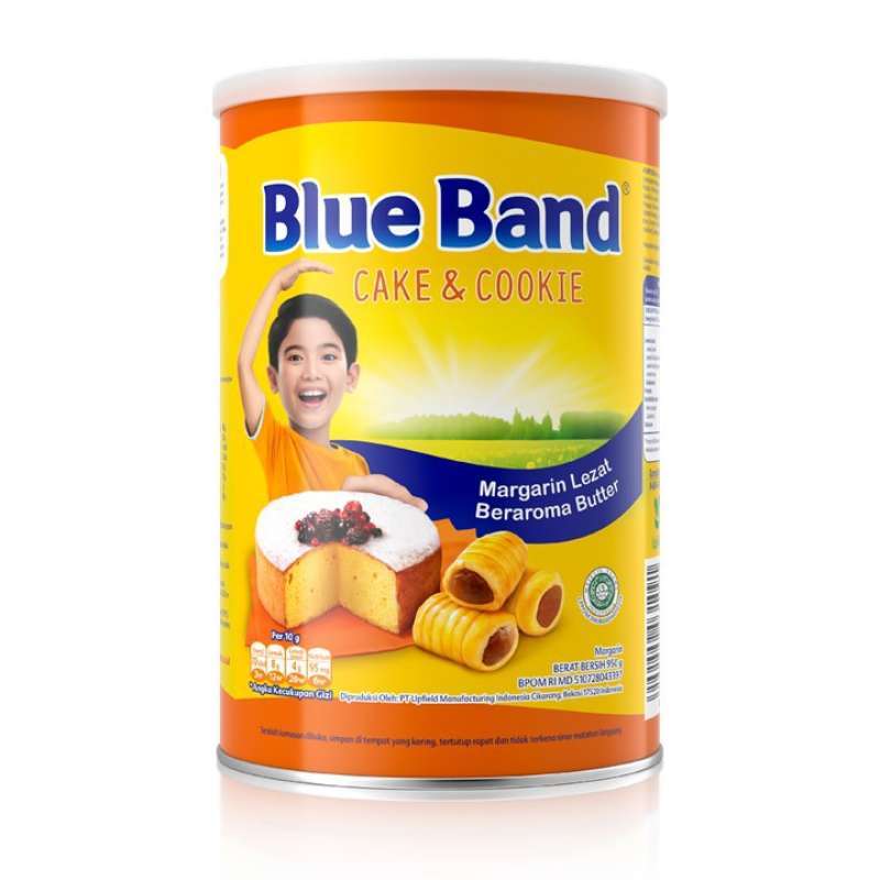 Jual Blue Band Cake & Cookie 1kg Margarin Lezat Beraroma Butter Mentega ...