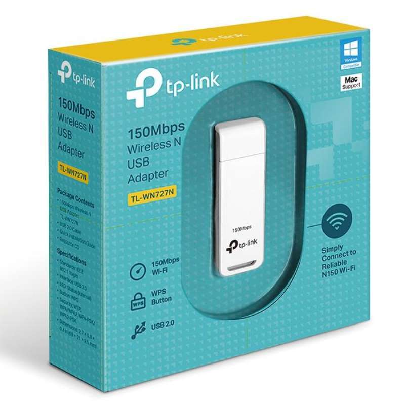 Jual TP-LINK TL-WN722N 150Mbps High Gain Wi-Fi USB Adapter di Seller ...