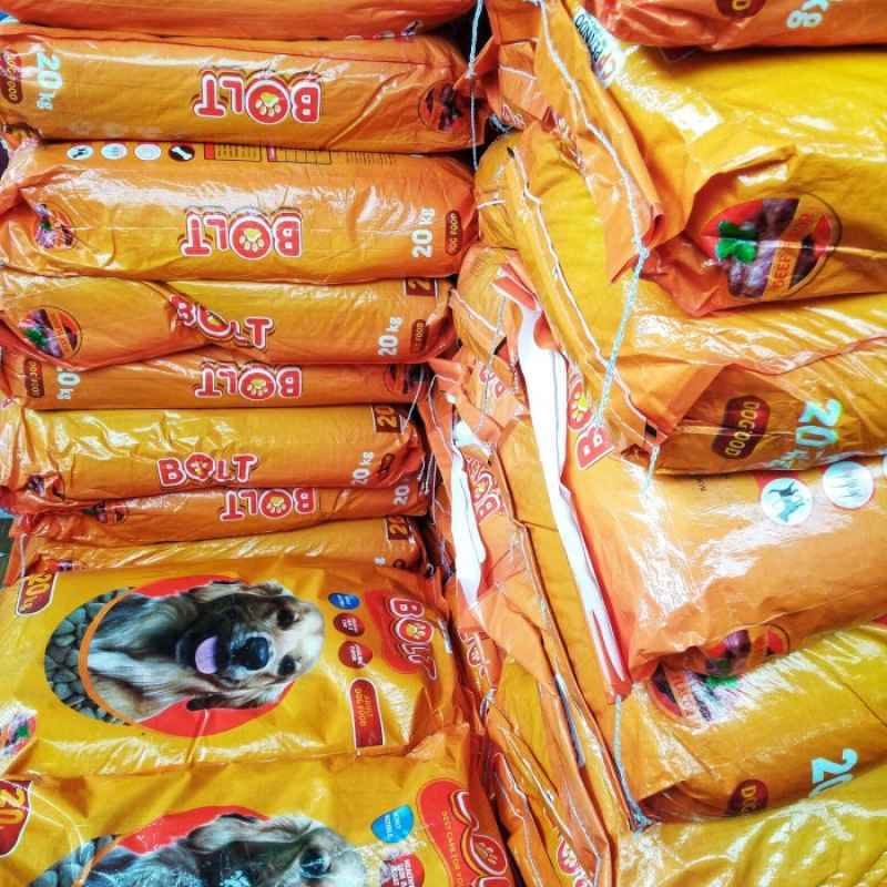Promo Bolt Makanan Anjing 20 kg Dog Food Bolt Bergizi dan penuh Nutrisi ...