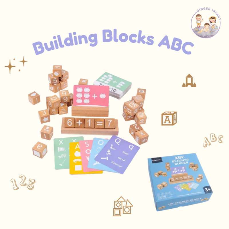 Jual ABC Building Blocks spelling and number operations di Seller LaLa ...