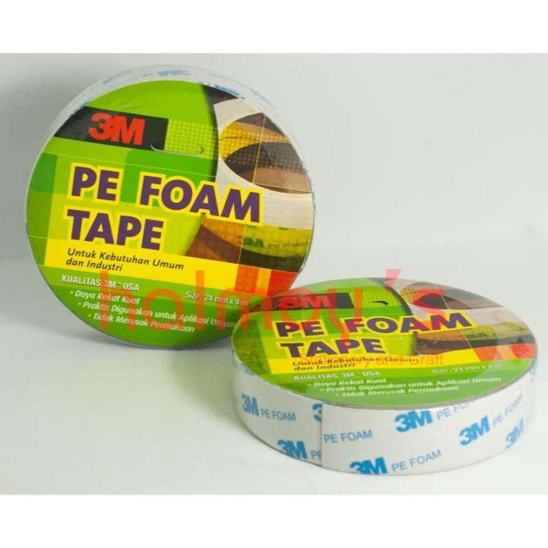 Jual Double Tape Busa / Pe Foam 3m 24 Mm X 4 M ( Busa Warna Abu Abu ...