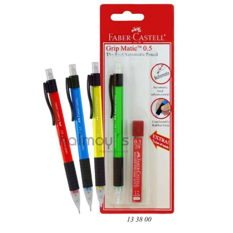 Jual Pensil Mekanik Faber Castell Grip Matic 0.5 Di Seller Halmoy ...