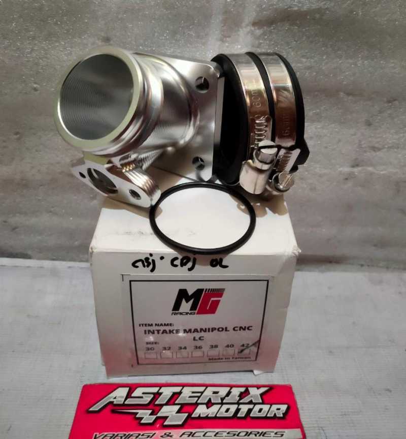Jual Intake manifoul Manipol Manifol CNC Intake Billet Yamaha MX King MG Racing 34 36 38 40 42 ...