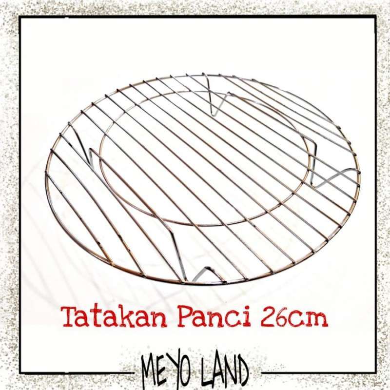 Jual Tatakan Panci Anti Panas Alas 26cm Besi Stainless Steel Tahan Lama ...