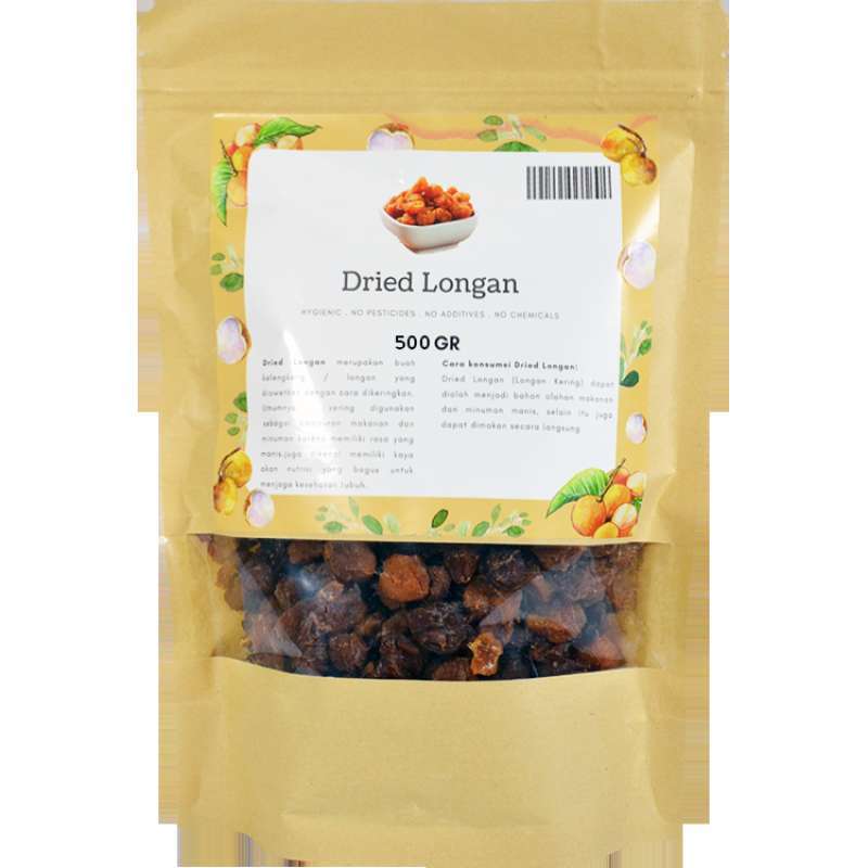 Jual Mandjur Dried Longan Long Yan Rou Kelengkeng Kering [500 G] Di ...