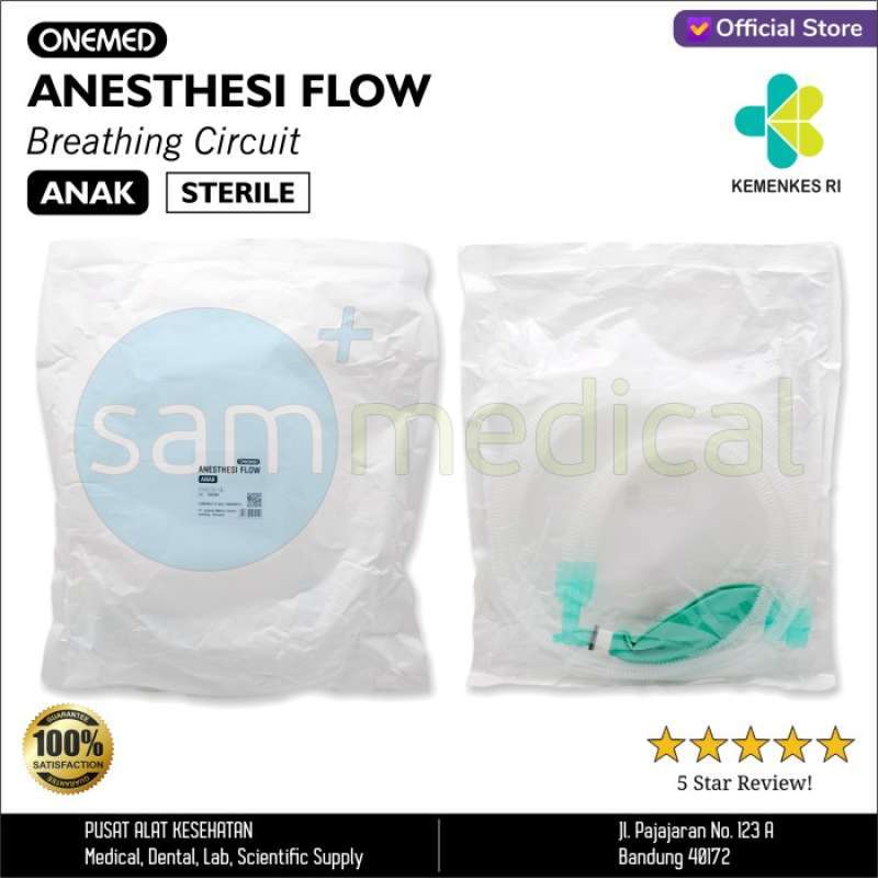 Promo OneMed Anesthesi Flow / Anesthesia Flow (Breathing Circuit) Anak ...