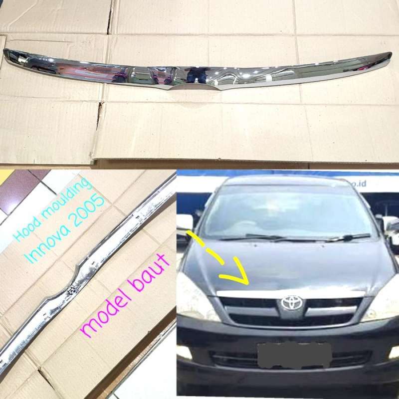 Promo Hood Moulding/List Kap Mesin Model Baut Chrome Innova Lama 2005 ...