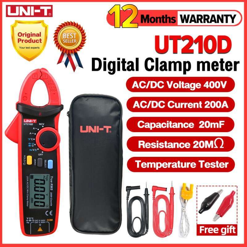 Jual 11.11 UNI-T Mini Digital Penjepit Meter UT210A UT210B UT210C ...