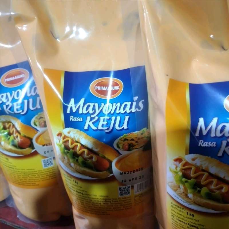Jual PRIMAAGUNG Mayonnaise Rasa Keju 1kg di Seller Toko Saroha - Kota ...