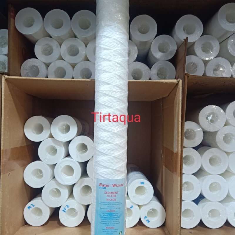 Jual Sedimen Filter benang 20 inch / Wound filter catridge 20 inch di ...