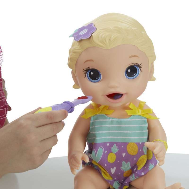 Promo Hasbro Baby Alive Snackin Lily Baby Doll Ori New Dress Model 2019 Mainan Anak Diskon 15% ...