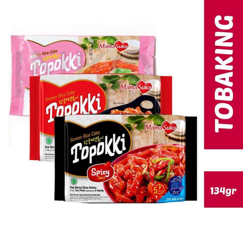Jual Mamasuka Topokki mama suka Tteokbokki topoki snack Instan Korean ...