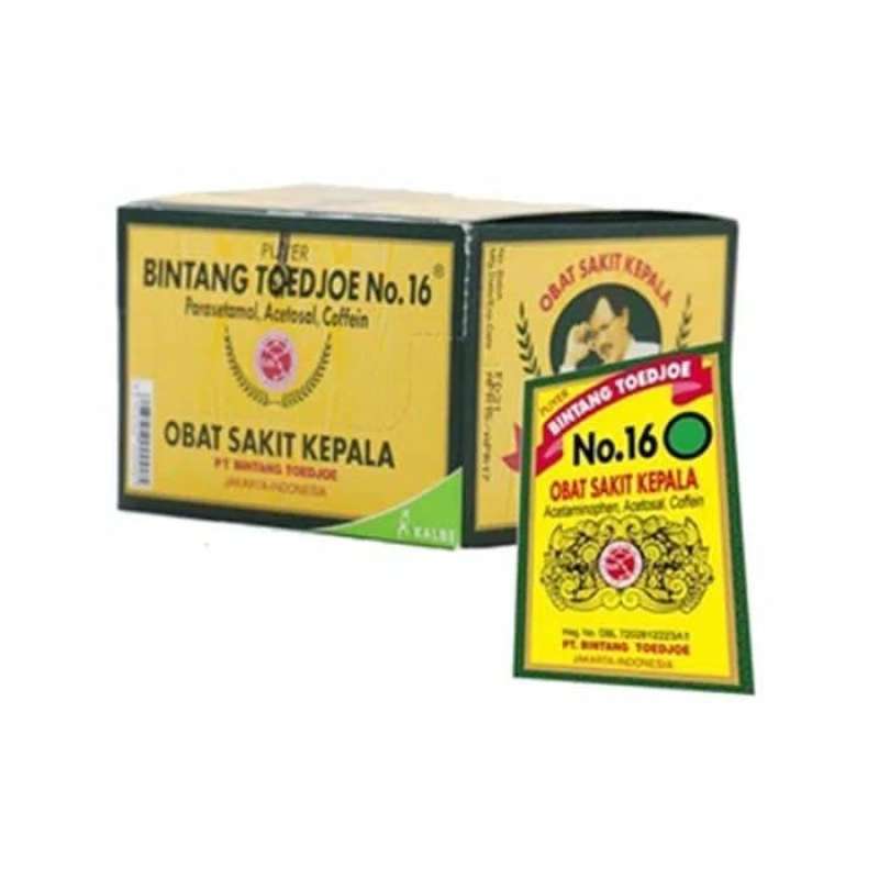Jual Bintang Toedjoe / Puyer Bintang 7 No 16 Isi 10 Doz Di Seller Toko ...