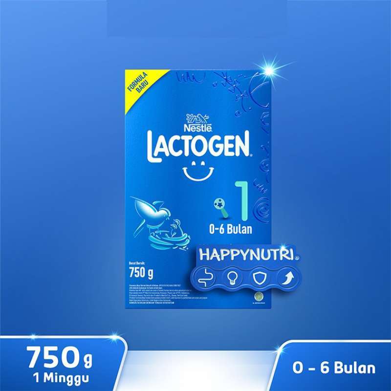 Jual Susu Formula Lactogen 1 750gr, Lactogen 2 750gr Di Seller Mt_shop ...