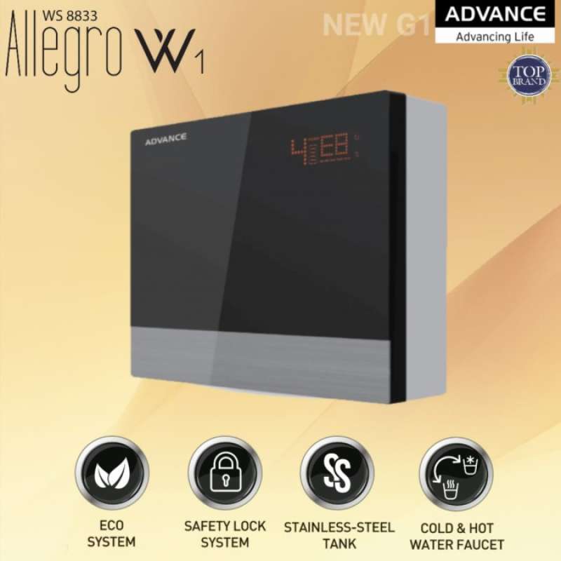 Jual PENYARINGAN AIR REVERSE OSMOSIS ADVANCE ALLEGRO W1 di Seller ...