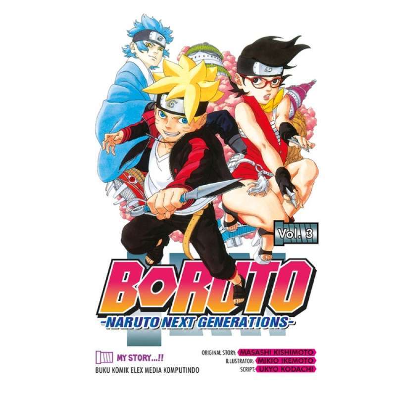 Jual KOMIK SERI : Boruto - Naruto Next Generation - Masashi Kishimoto ...