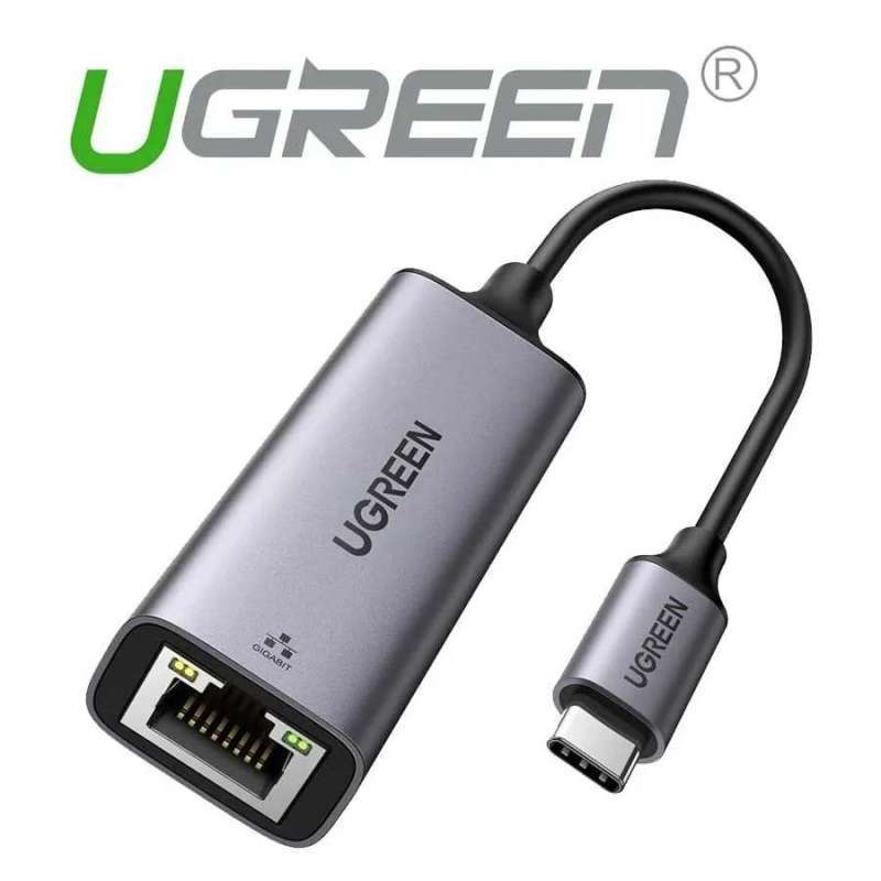 Jual UGREEN Gigabit Usb Type C 3.1 To LAN RJ45 Ethernet Network 1000 Mbps - 50922 di Seller ...