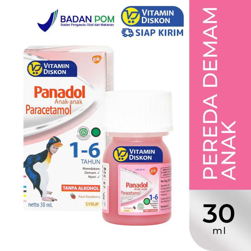Promo PANADOL KIDS SYRUP 30 ML Diskon 18% di Seller VitaminDiskon ...