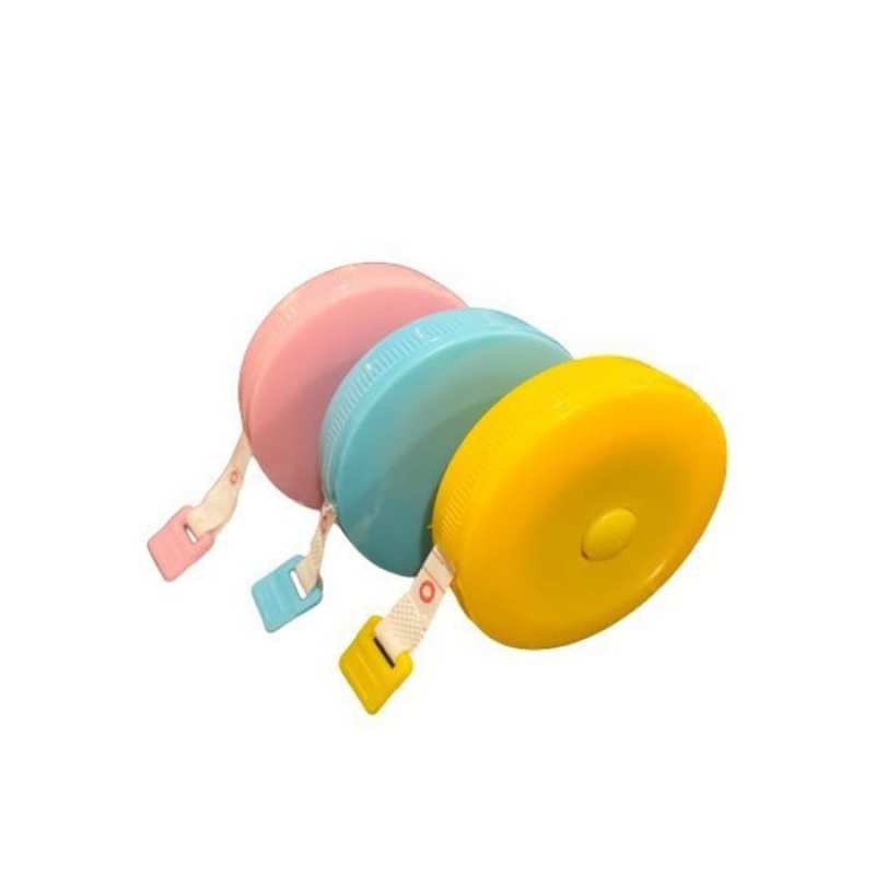 Promo Jual Meteran Gulung Mini Roll Otomatis Putar Alat Ukur Flexible ...