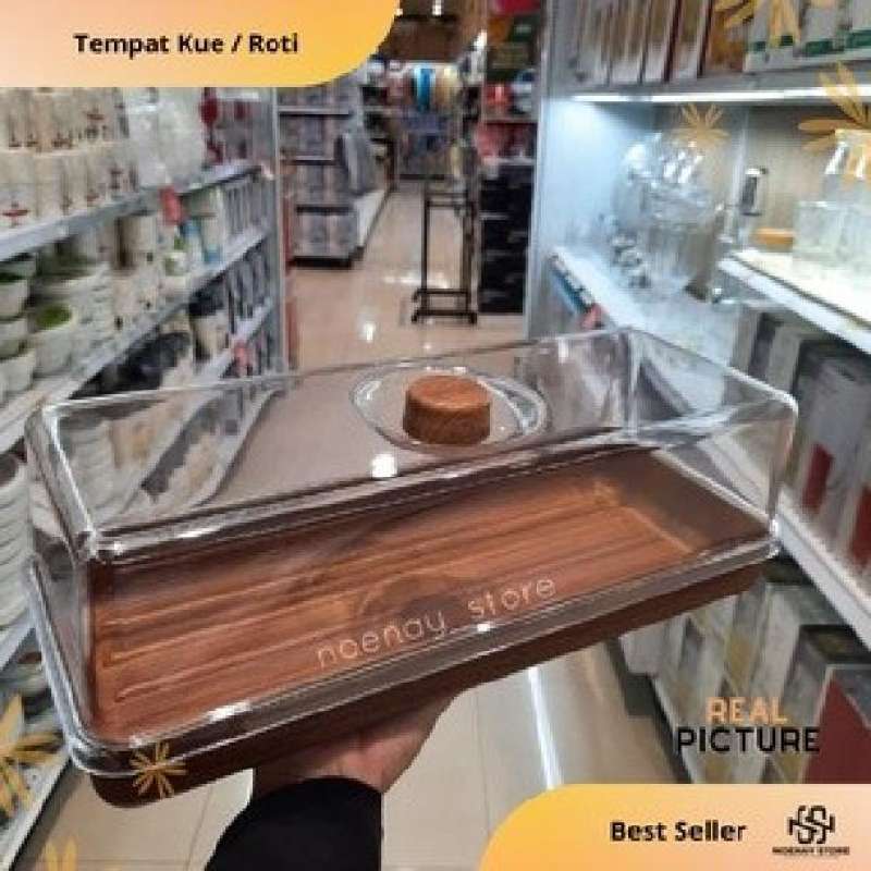 Jual ROUND CAKE DISH WADAH SAJI TEMPAT KUE ROTI PENYIMPANAN MAKANAN ...