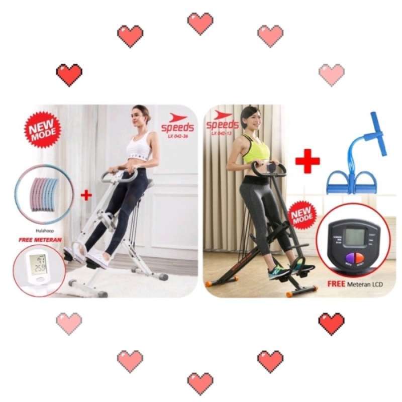 Promo NEW EXCIDER HOME SQUAT POWER RIDER ALAT FITNES HOME ...