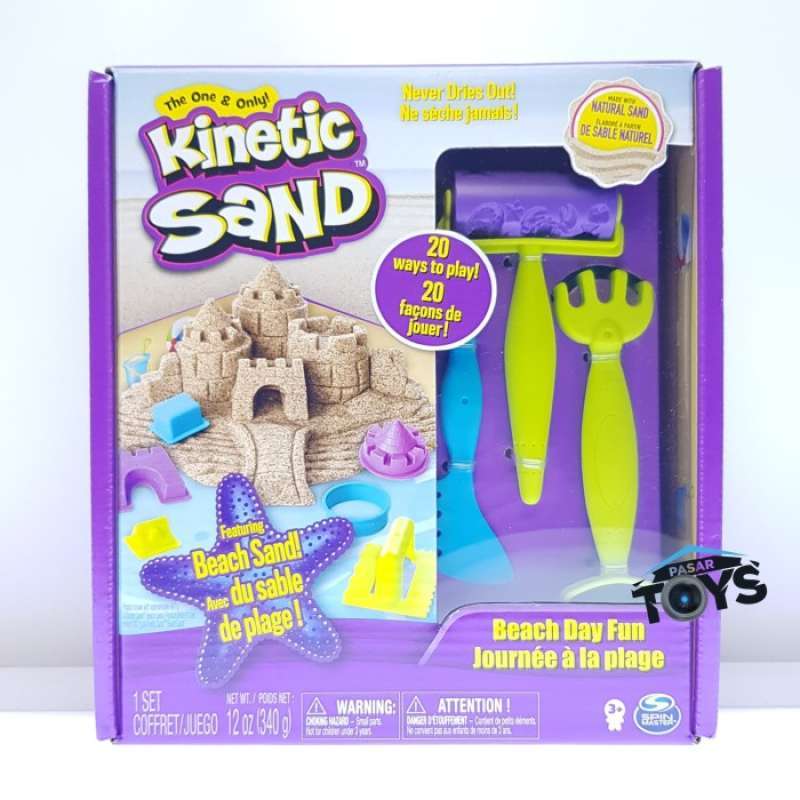 Jual Kinetic Sand Beach Day Fun di Seller Leon Storee - Kalibata, Kota ...