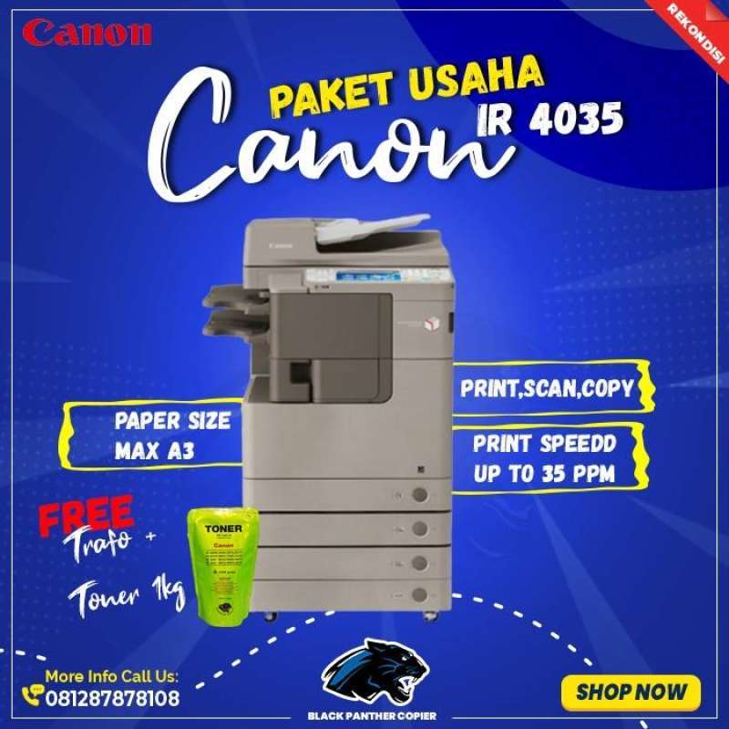 Jual MESIN FOTOCOPY CANON IRA 4025/51/35/4225/35 di Seller Black Panther Copier - Bendungan ...