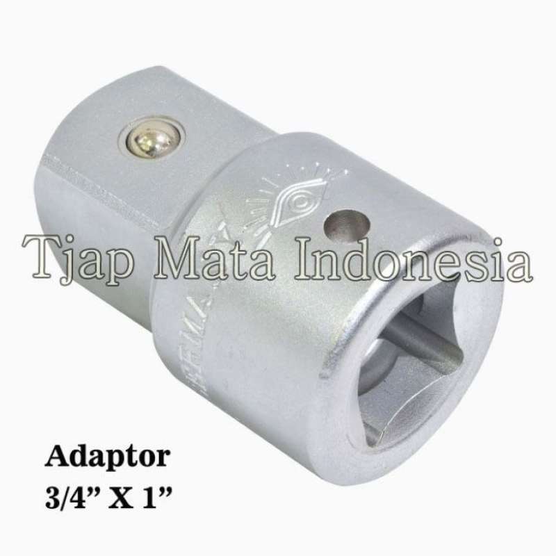 Jual Adaptor Socket 3/4 to 1 Sambungan Shock 3/4 inch x 1 inch di Seller Gajah Bahagia - Kamal ...