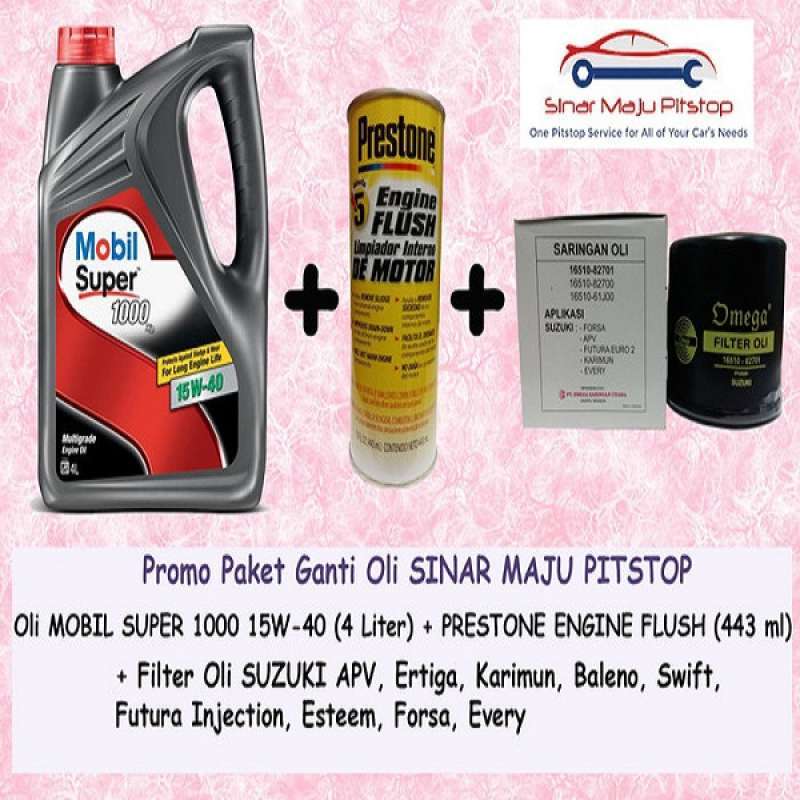 Promo Paket Ganti Oli SUZUKI SPLASH & SUZUKI IGNIS & SUZUKI XL7 - MOBIL ...