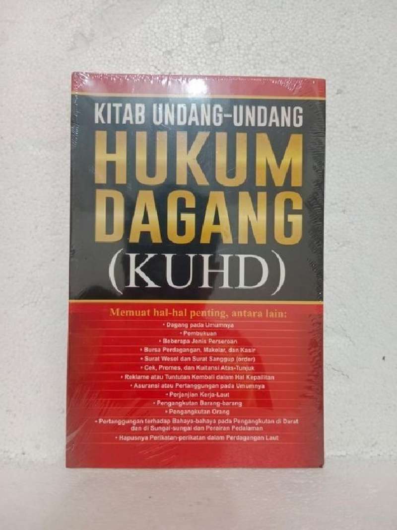 Undang Undang Hukum Dagang - Perumperindo.co.id
