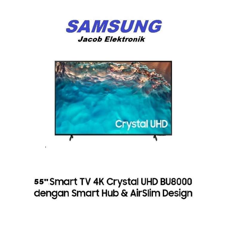 Jual Samsung Smart Tv 55 Inch Crystal Uhd 4k Bu8000 Dengan Smart Hub Di Seller Jakarta ...