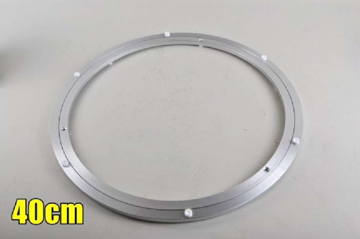 Jual meja putar 40cm tatakan putar 16inch Lazy susan 16 bearing turn ...