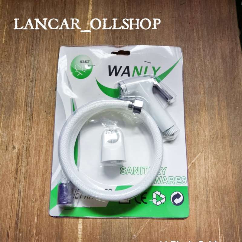 Promo Jet Shower Putih / Jet Shower Toilet / Jet Washer Toilet / Kran ...