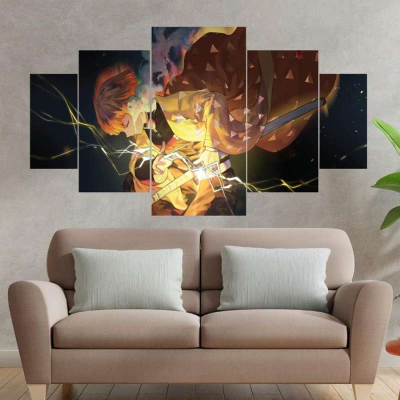 Jual Hiasan dinding poster kayu sambung Demon Slayer Zenitsu di Seller ... Jual Hiasan dinding poster kayu sambung Demon Slayer Zenitsu di Seller ...