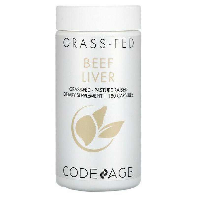 Jual CodeAge Grass-Fed Beef Liver 180 Capsules di Seller Macuma Shop ...