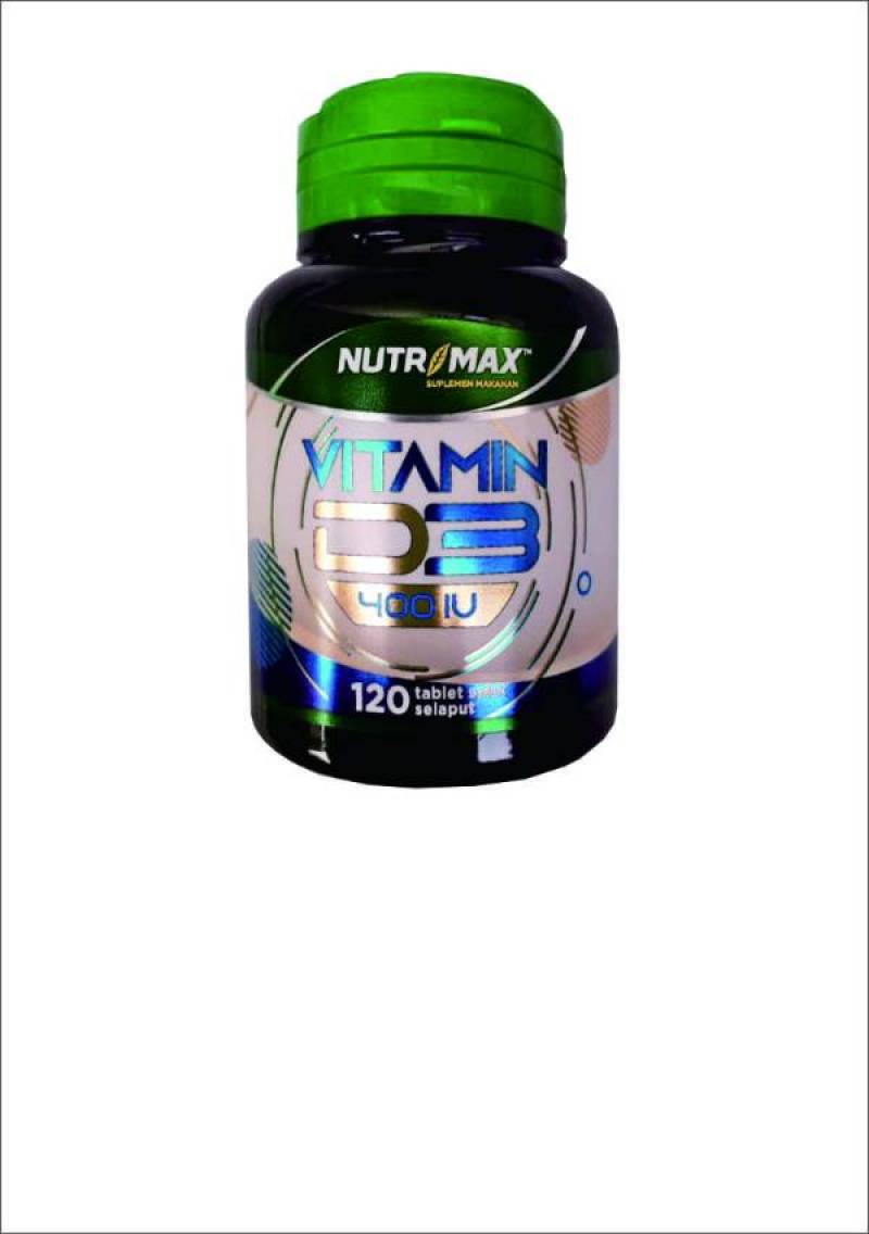Promo Nutrimax Vitamin D3 400IU 120 Tablet Diskon 25% di Seller Khania ...
