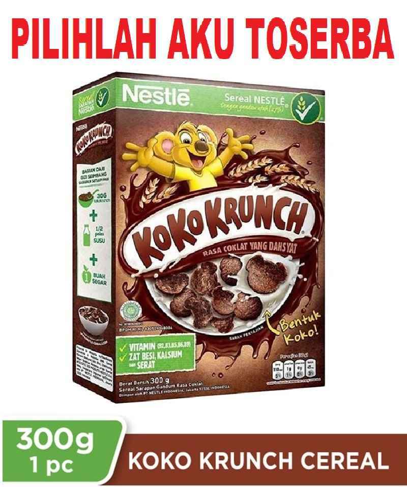 Promo Nestle Cereal Koko Krunch 300 Gr - 1 Karton Isi 18 Box Diskon 15% ...