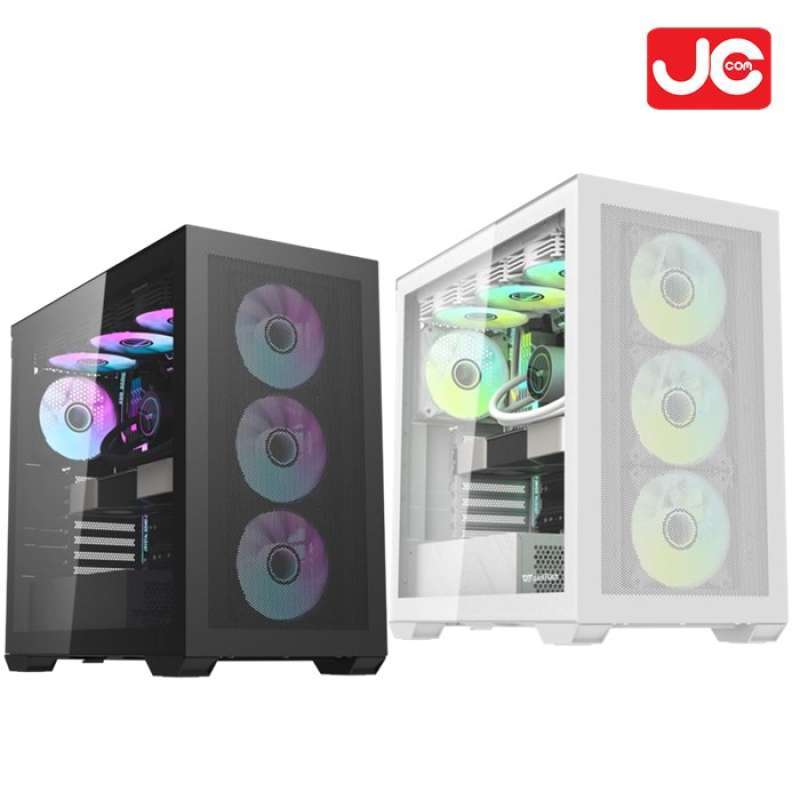 Promo Darkflash Dlx4000 (mesh) Front Panel - Casing Pc Glass Eatx Type ...