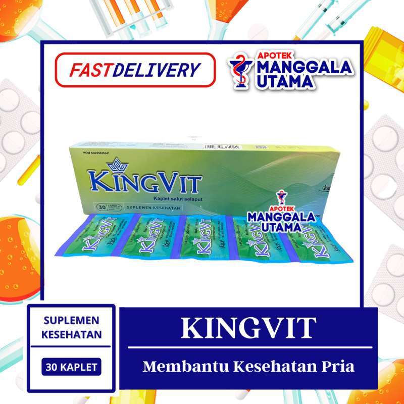 Jual Kingvit Per Box Isi 30 Kaplet Di Seller Apotek Manggala Utama ...