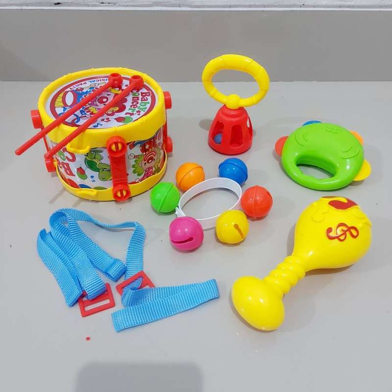 Promo Mainan Set Baby Concert Edukasi - Alat Musik Rattle Bayi ...